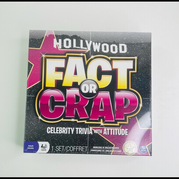 Spin Masters | Toys | Hollywood Fact Or Crap Celebrity Trivia 22 ...